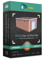 Lean-To Shed Plans - 3DSHEDPLANS™
