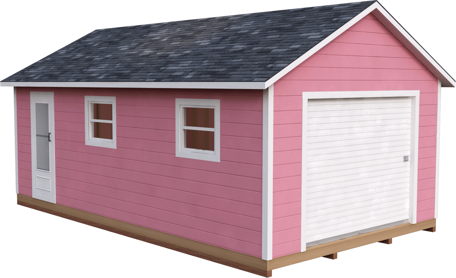 DIY 14X24 Gable Storage Shed Plan - 3DSHEDPLANS™